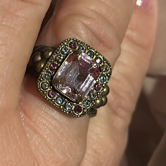 Sorrelli | Jewelry | Sorrelli Antiqued Gold And Pink Stone Ringboutique ...